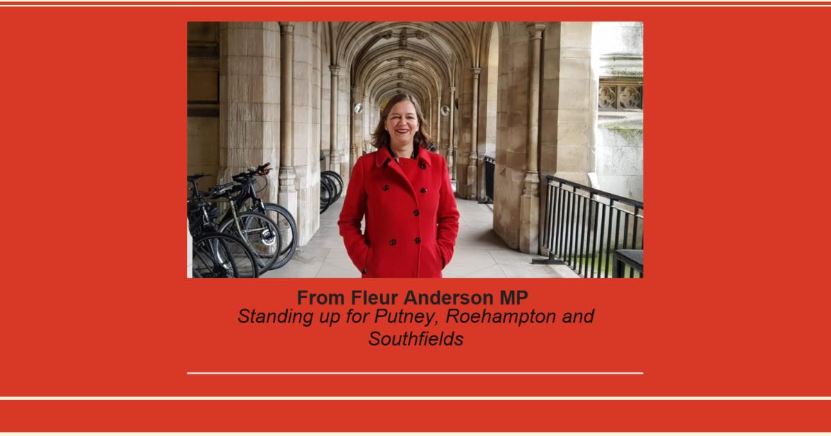 A message to you from Fleur - Fleur Anderson MP